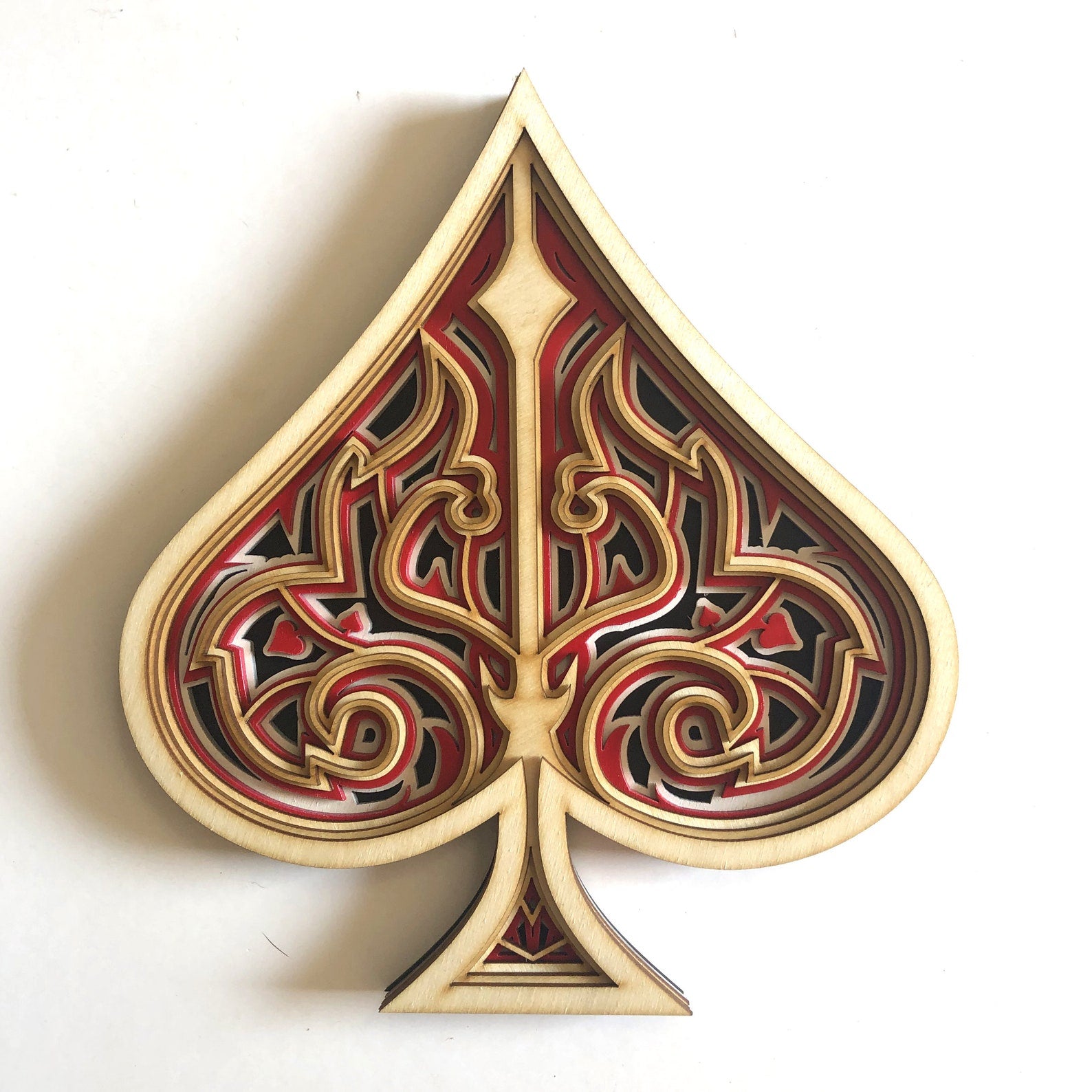 Ace of spade mandala – Darnuma